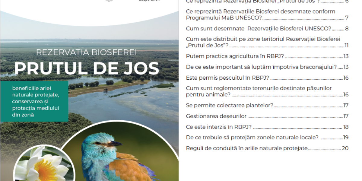 Rezervația biosferei ”Prutul de Jos” - beneficiile ariei protejate ...